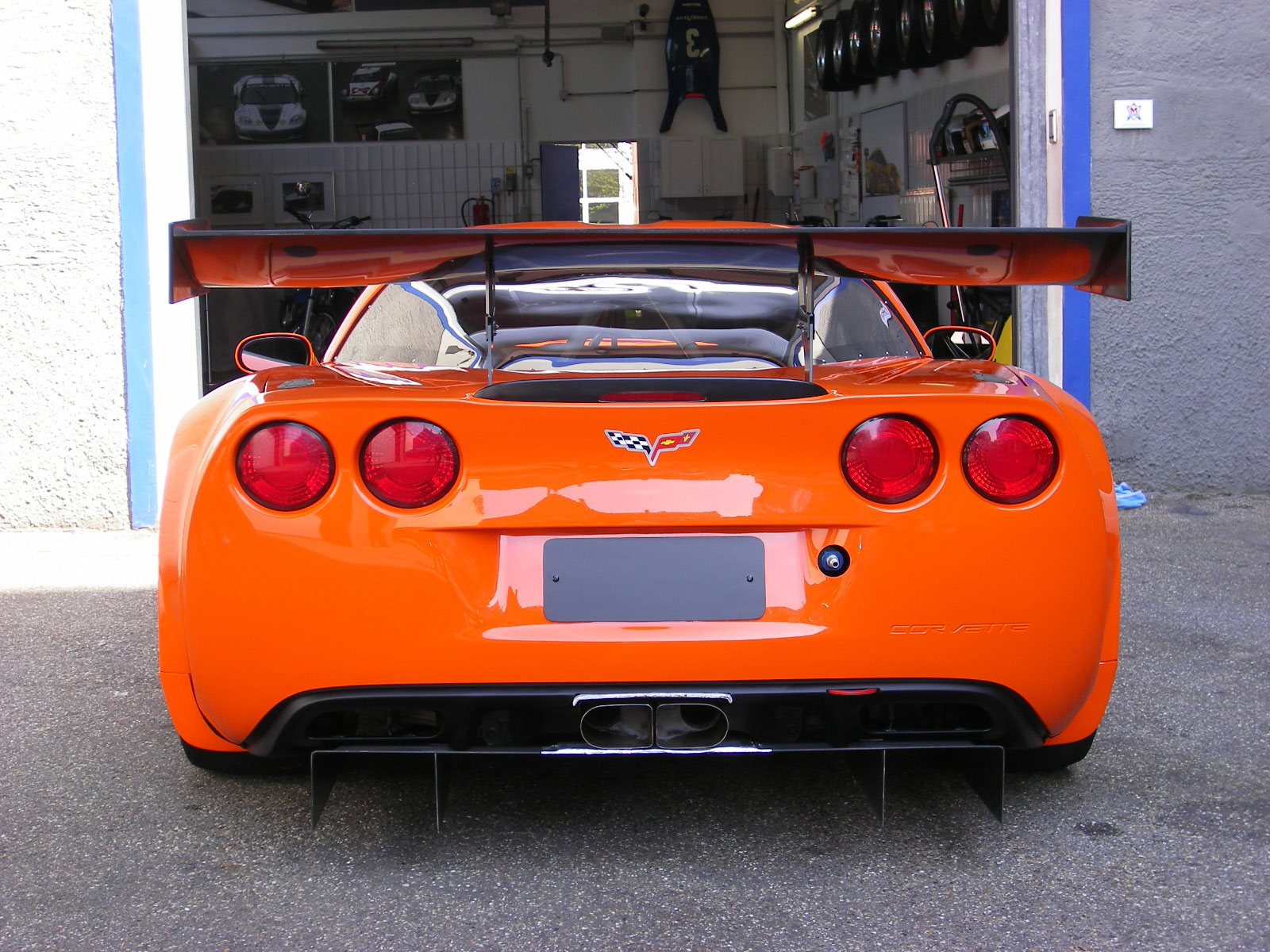 Custom made carbon fiber rear diffuser for all C6s - CorvetteForum ...